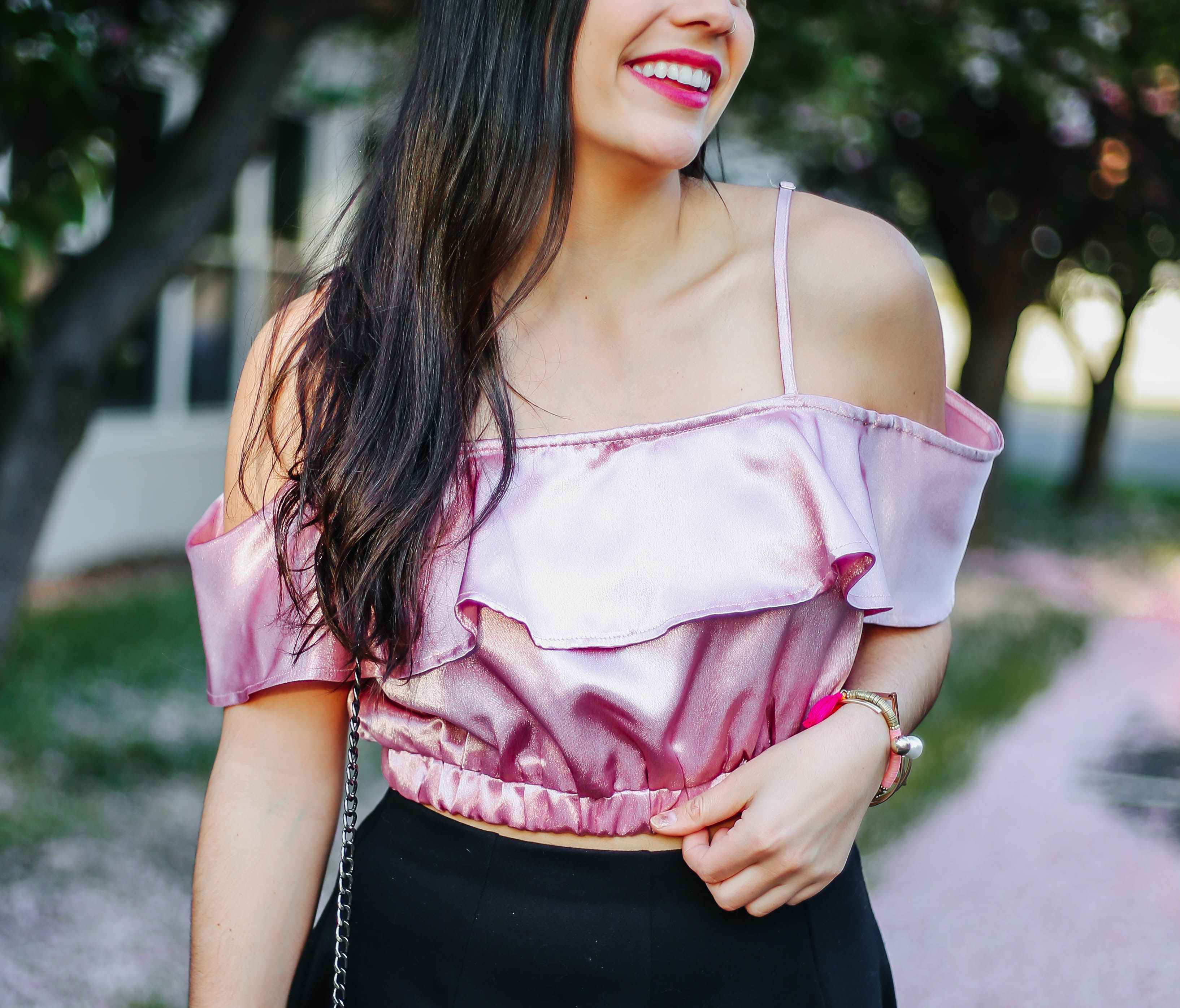 Girly Satin Trend Skater Skirt 10 Sincerely Katerina
